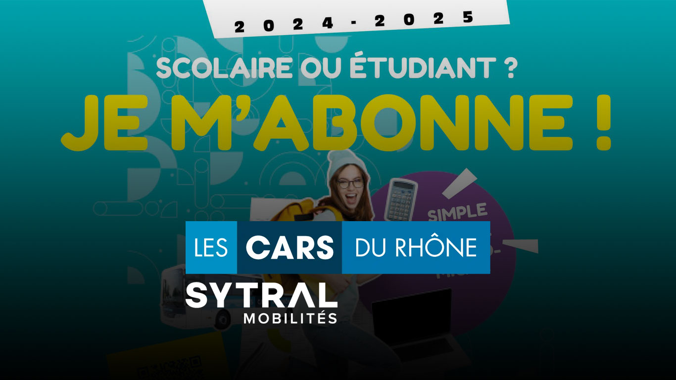 Cars du Rhône : ouverture des inscriptions abonnements scolaires ...