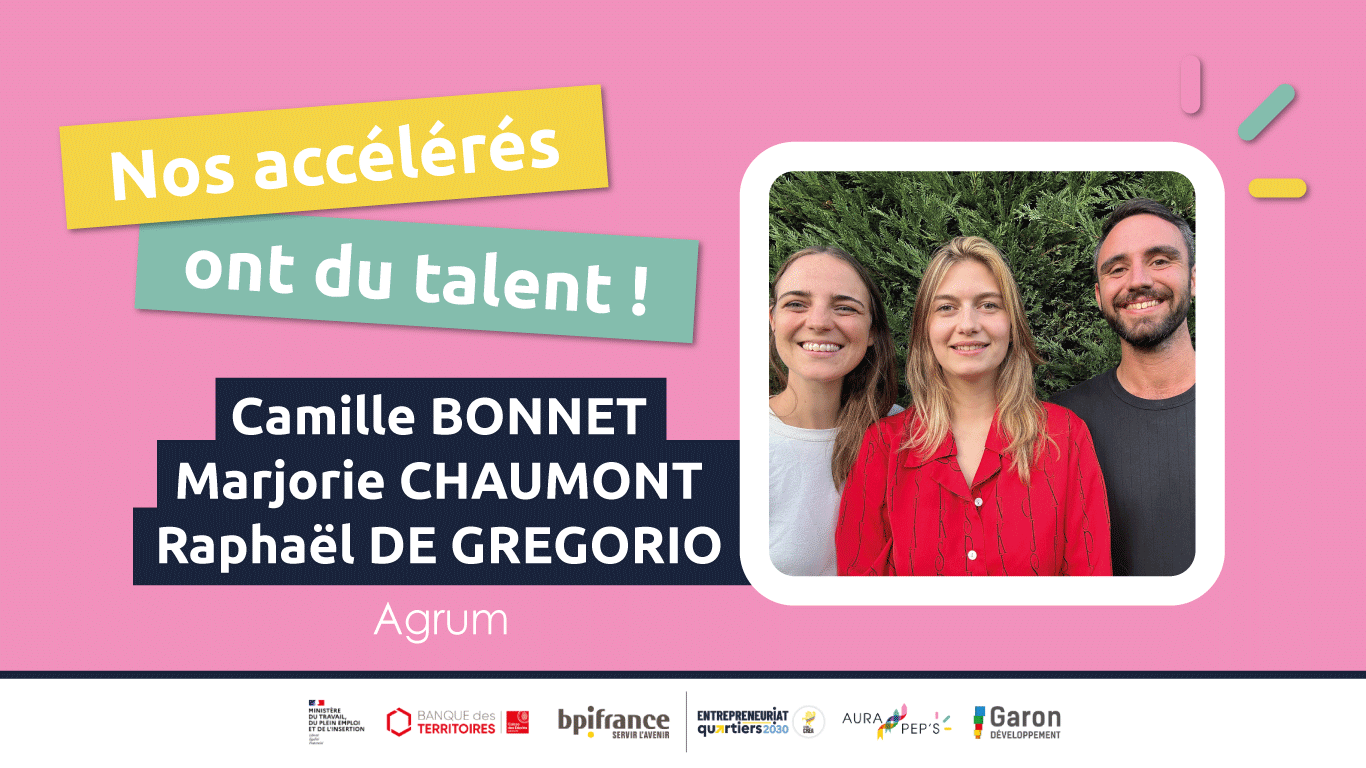 Marjorie CHAUMONT, Raphaël DE GREGORIO, Camille BONNET - Agrum - CCVG